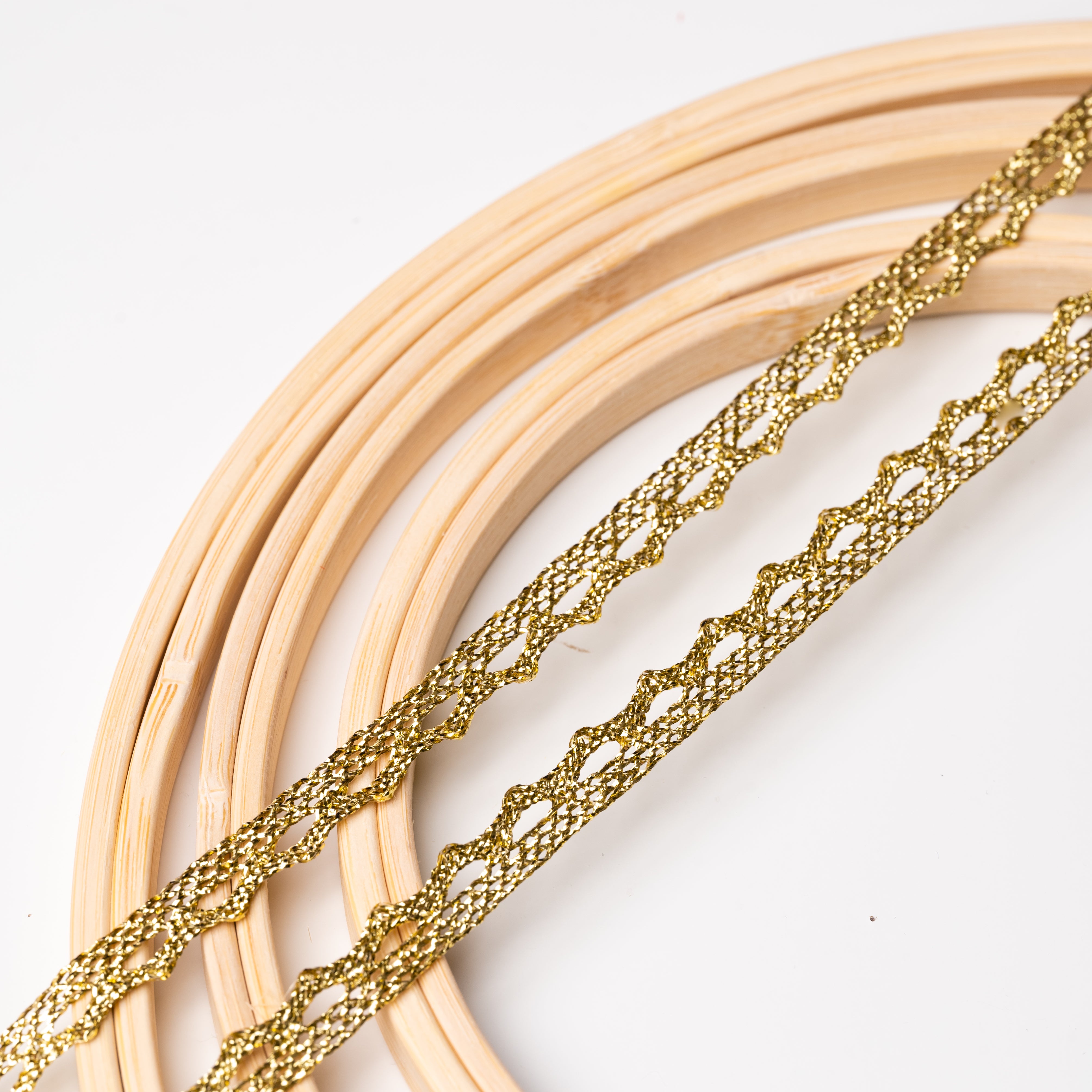Metallic Gold Crocheted Trim - Costume | Scrapbooking | Craft | Sewing ...